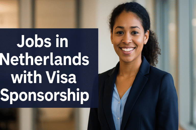 Jobs in Netherlands With Visa Sponsorship - Travel Beta